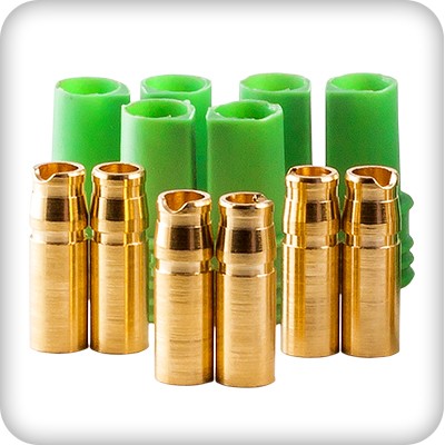 Castle - CC Connector - Fêmea 4.0 mm - Multi-Pack - Polarizado: 011 ...