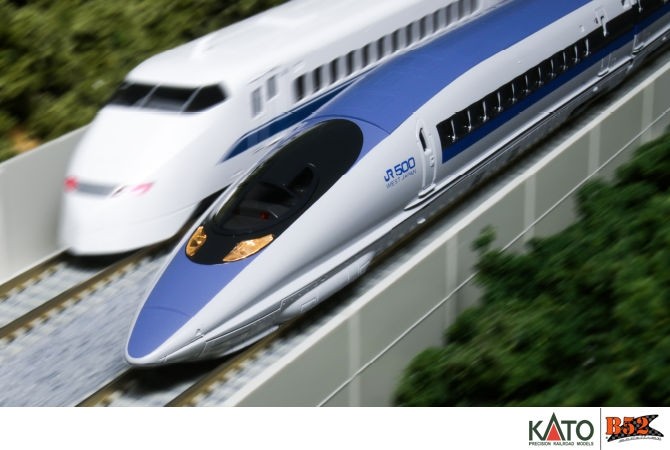 Kato N - Série 500 Shinkansen "Nozomi", 8 Car Set: 10-1794 - B52 Online