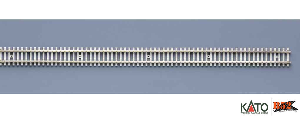 Kato N - Trilho Flexível Dormente em "Concreto" - 808 mm: 21-001 - B52 Online