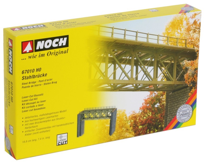 Noch - Ponte Treliça (Steel Bridge) - Escala HO: 67010 - B52 Online