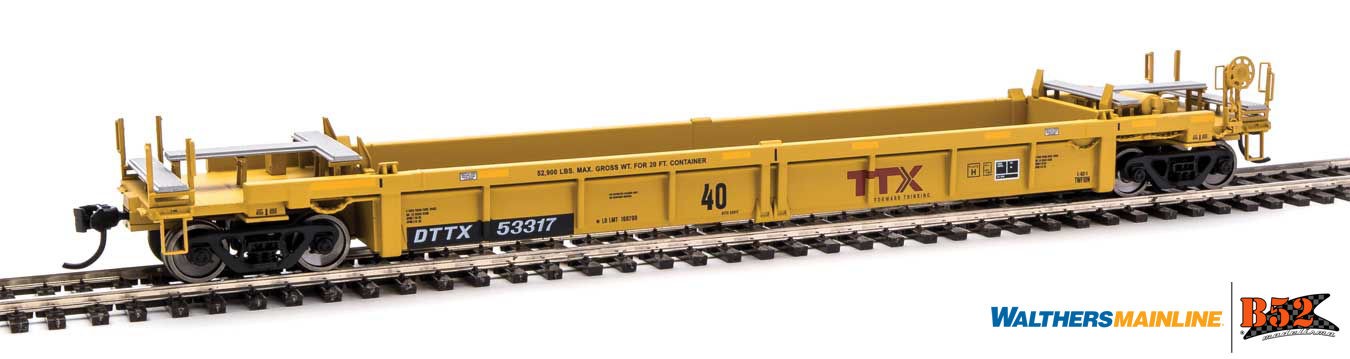 Walthers HO - Well Car 40', TTX #53317: 910-8418 - B52 Online