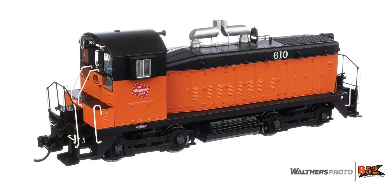 Walthers HO - EMD SW1200, Milwaukee Road #610: 920-48512 - B52 Online