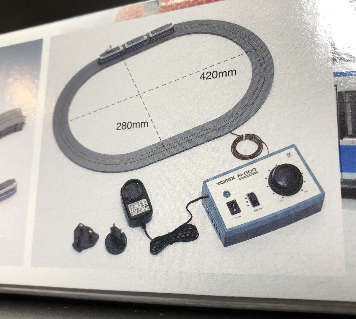 TOMYTEC - VLT German Tram Set, Oval com Power: 93014 - B52 Online