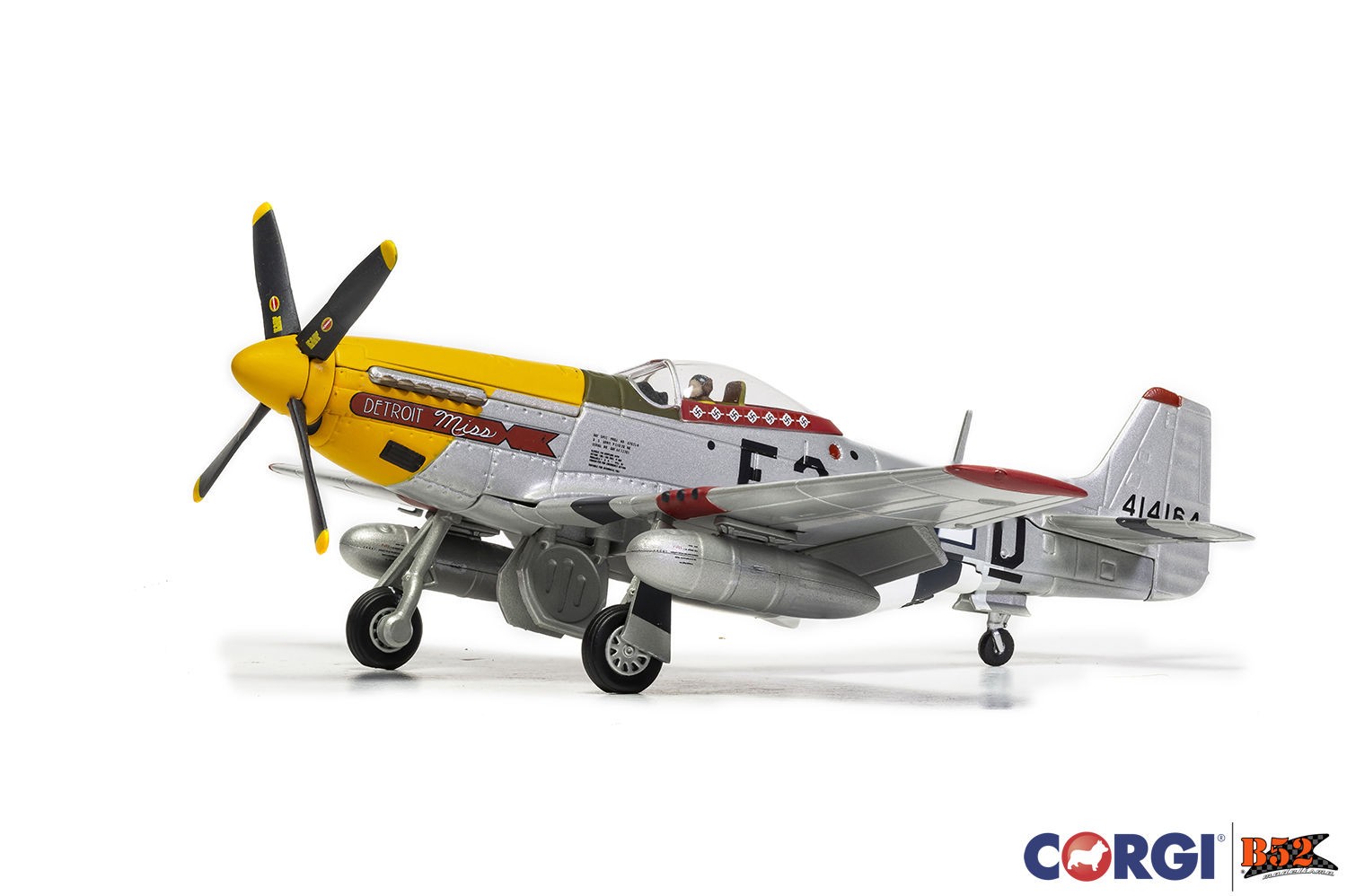 Corgi - P-51D Mustang "Detroit Miss": AA27707 - B52 Online