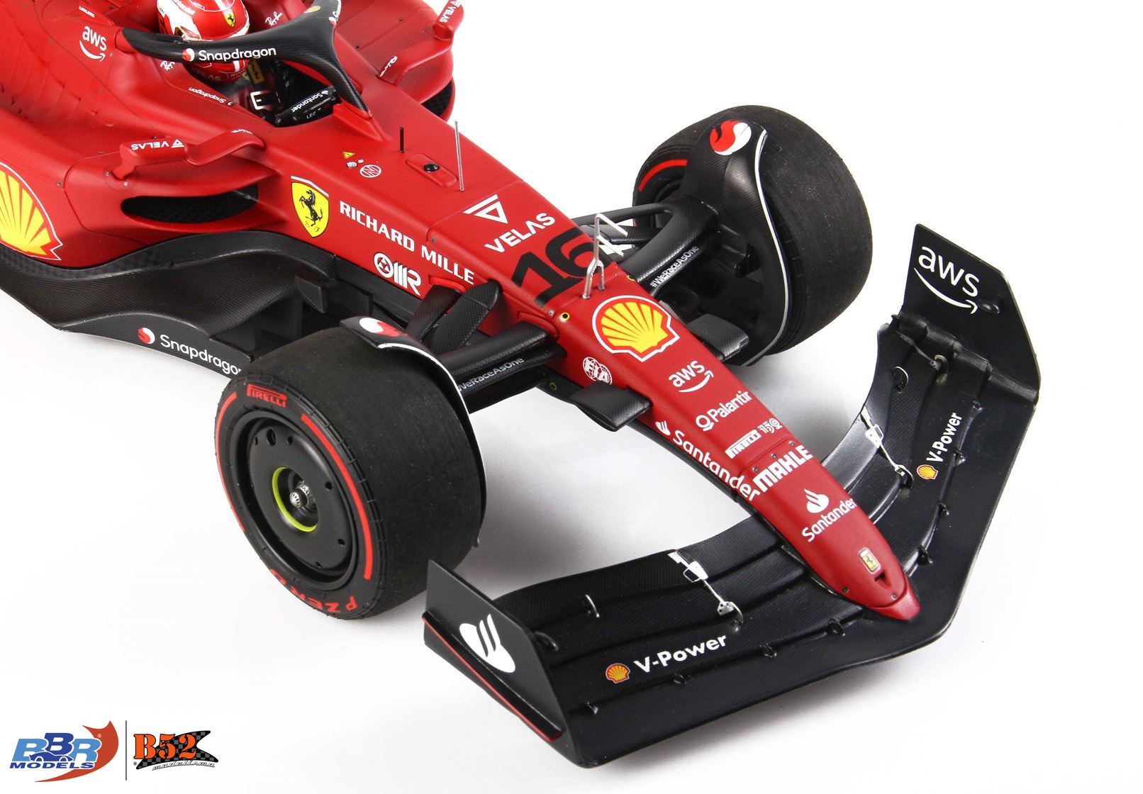 BBR - Ferrari F1-75 Leclerc #16, GP Bahrain 2022: BBR221816DIE - B52 Online