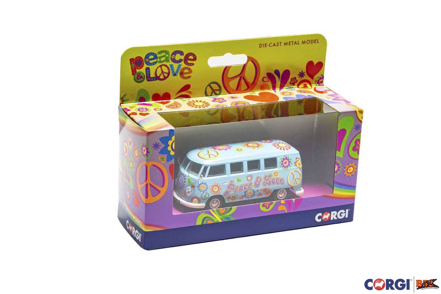 Corgi - VW Kombi, Peace and Love: CC02738 - B52 Online