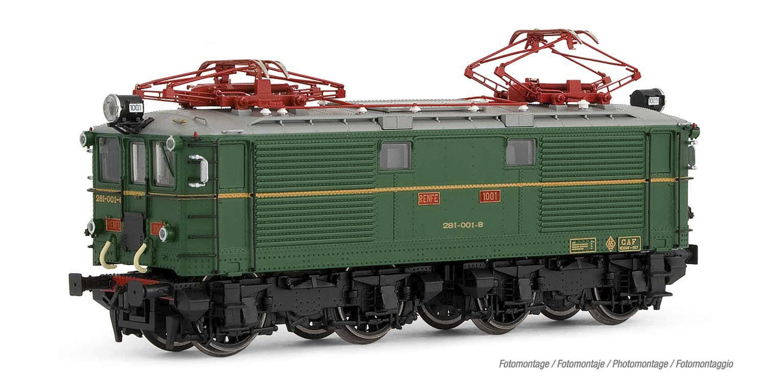 Electrotren HO - Locomotiva Elétrica Class 281, RENFE: E2764 - B52 Online