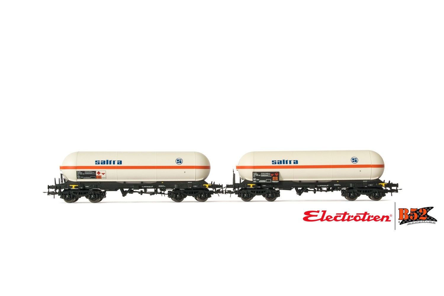 Electrotren HO - Vagões Tanque de 4 eixos, RENFE Saltra: HE6003 - B52 ...