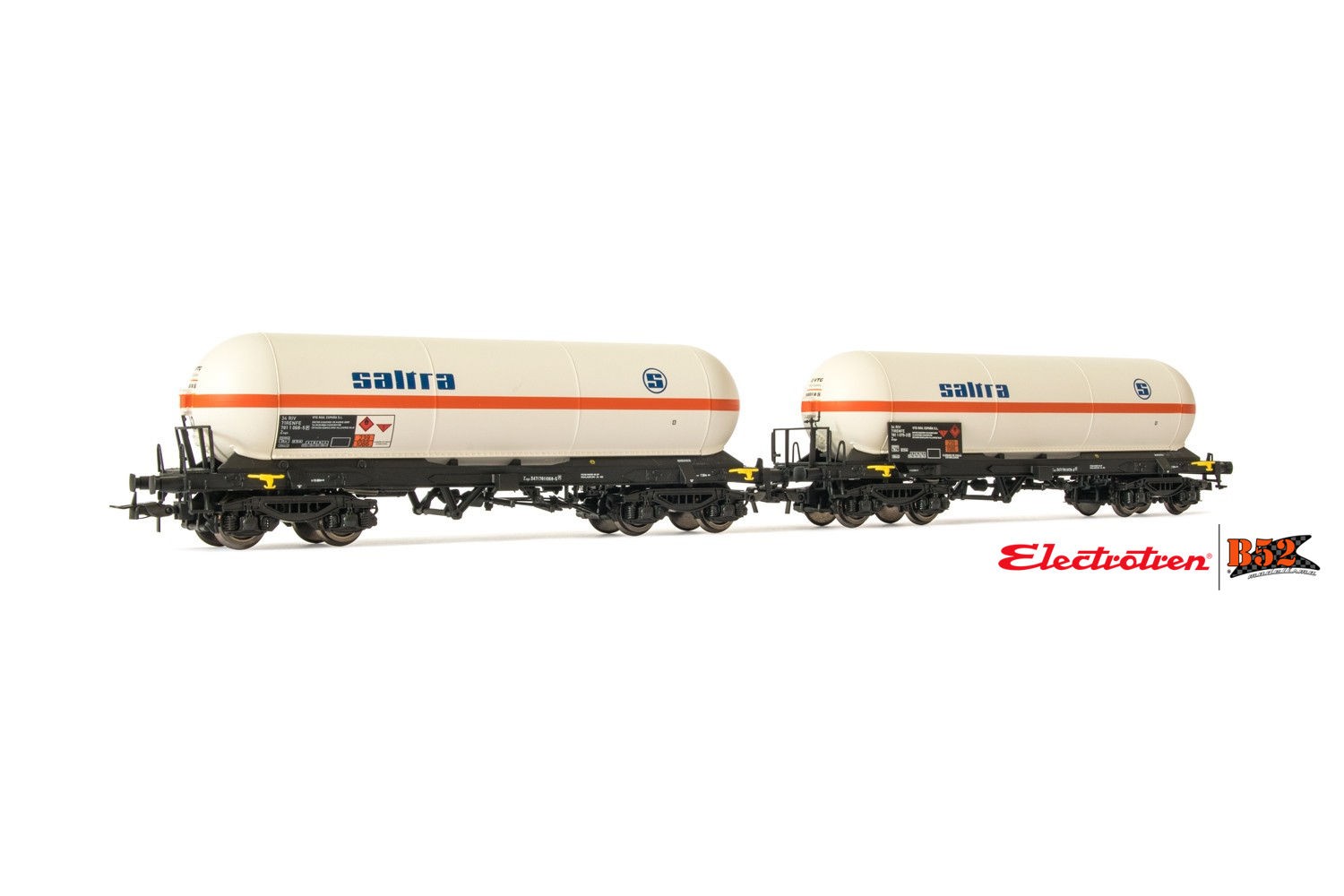 Electrotren HO - Vagões Tanque de 4 eixos, RENFE Saltra: HE6003 - B52 ...