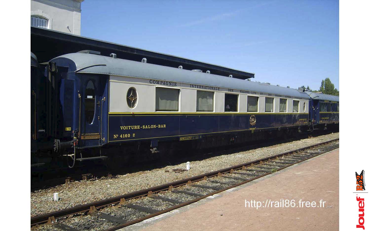 Jouef HO - Carros Pullman Orient Express "CIWL": HJ4155 - B52 Online