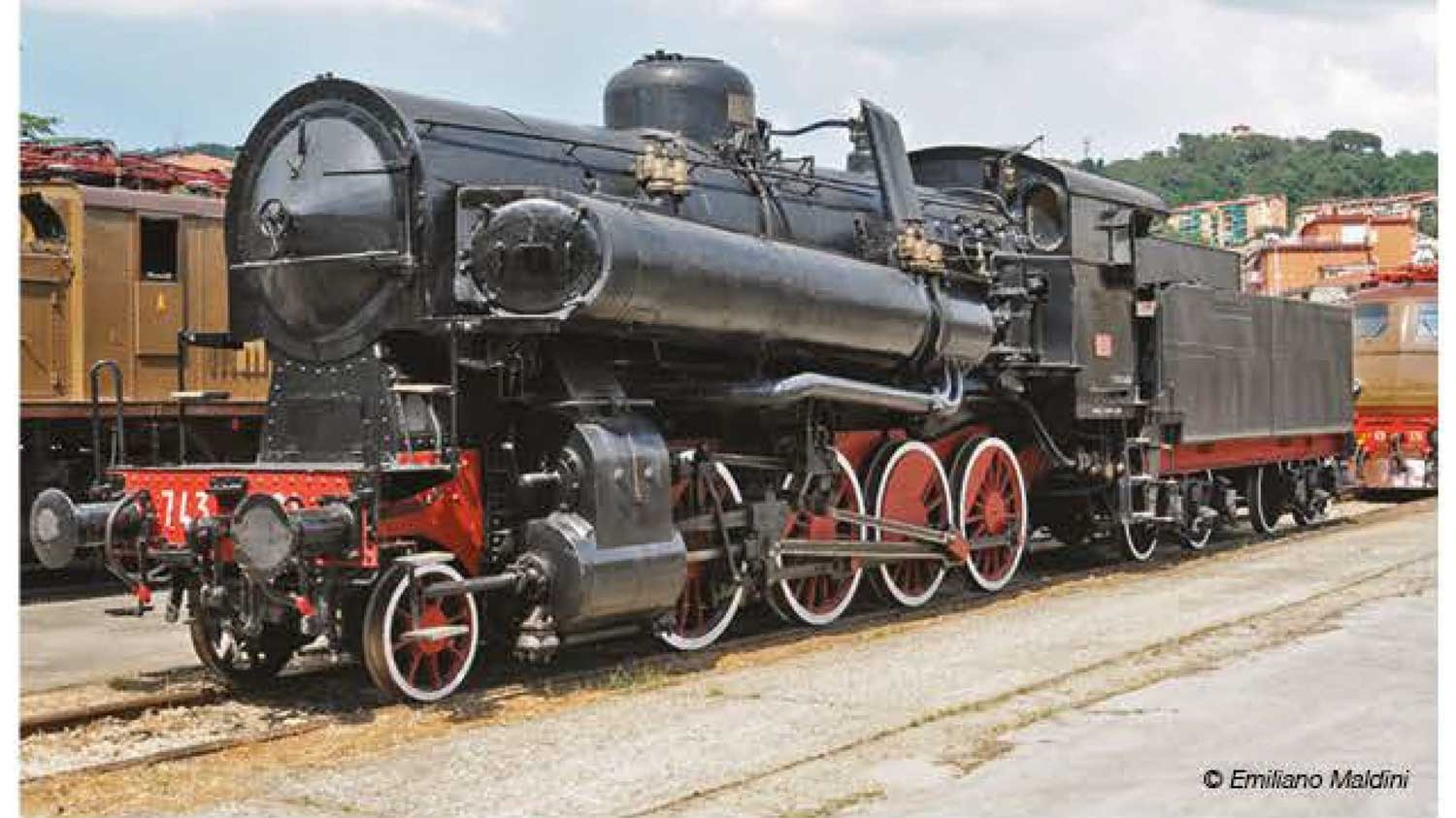 Rivarossi HO - Locomotiva Vapor Gr. 743 390, FS: HR2746 - B52 Online