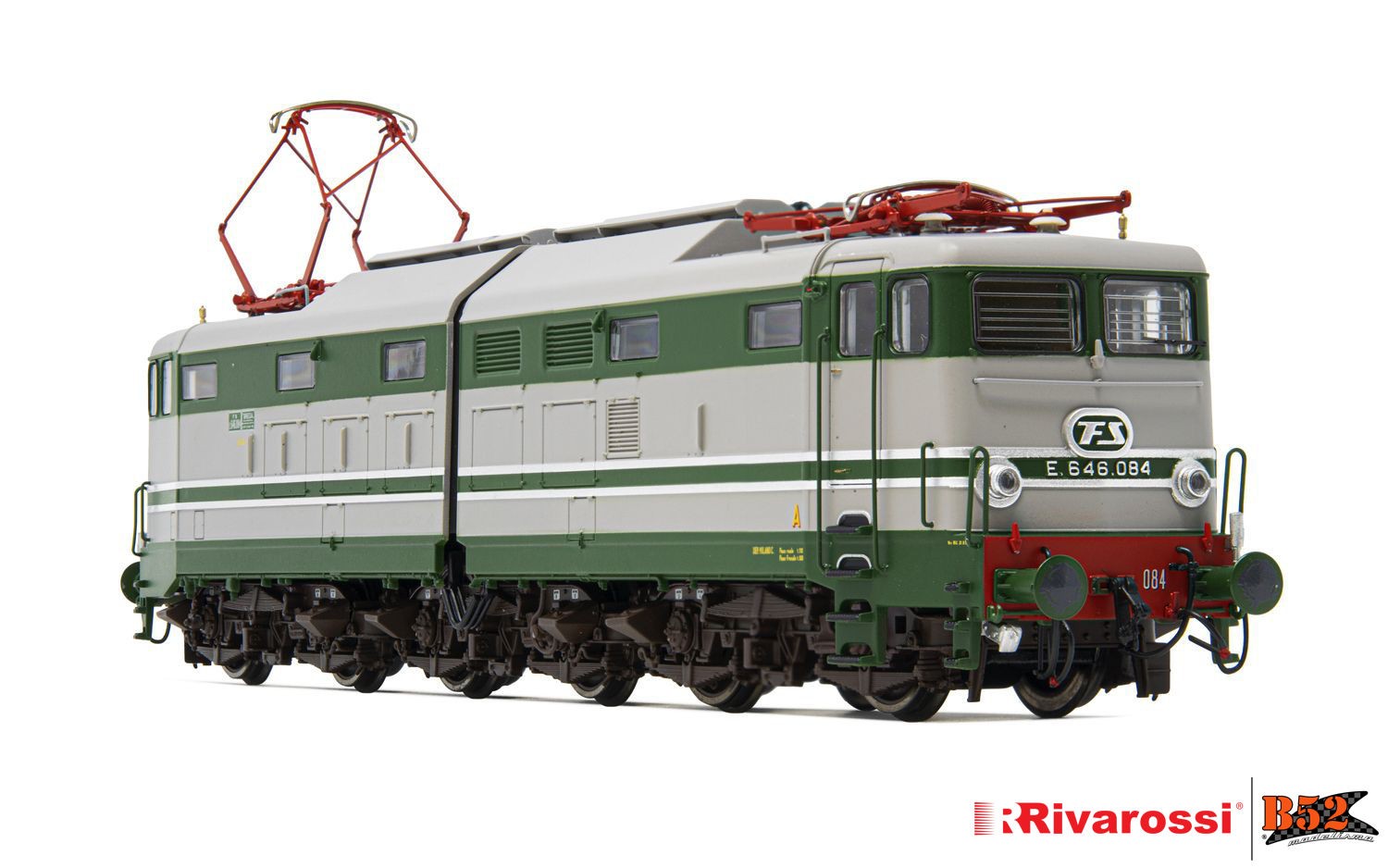 Rivarossi HO - Locomotiva Elétrica E.646 084, FS: HR2867 - B52 Online