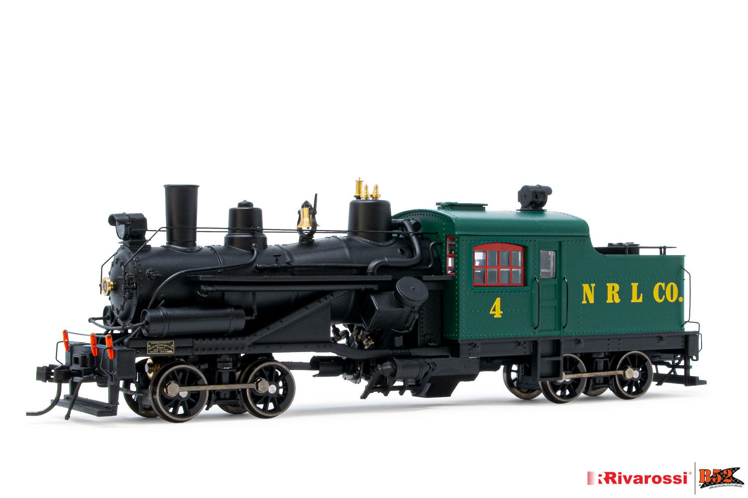 Rivarossi HO - Locomotiva Vapor Heisler #4, 2-Truck: HR2883 - B52 Online