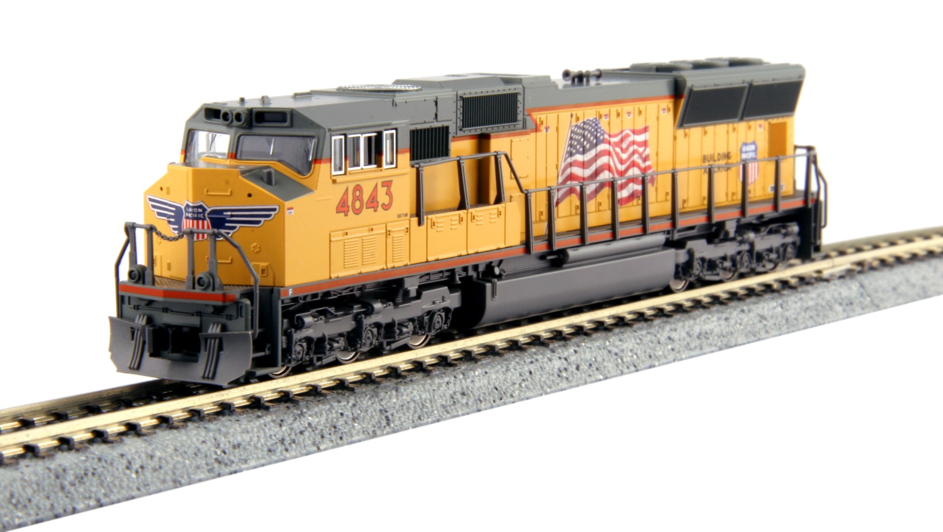 Kato N - Locomotiva EMD SD70M Union Pacific #4843: 176-8609 - B52 Online