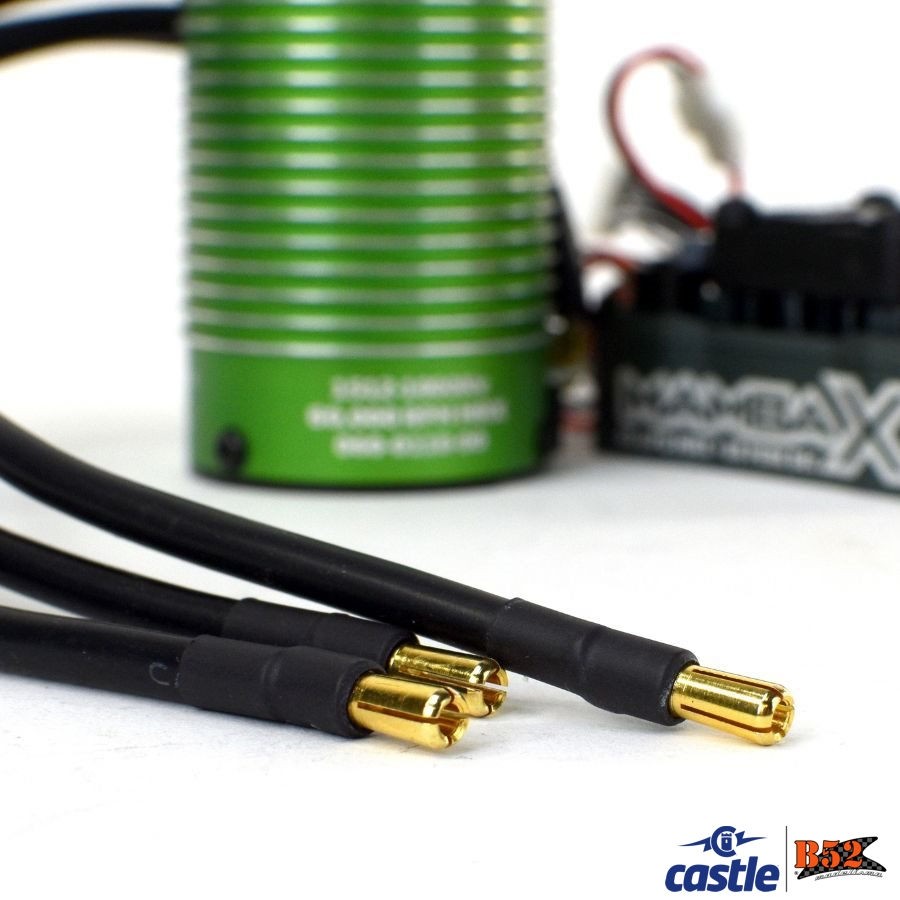 Castle - Mamba X, ESC + Motor Sensored 1515-2200Kv V2 - 1/8: 010-0155 ...