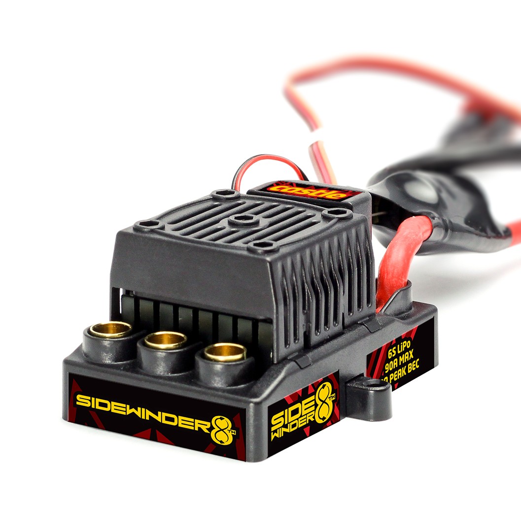 Castle - SideWinder 8th c/ Motor 1515-2200Kv: 010-0139-01 - B52 Online