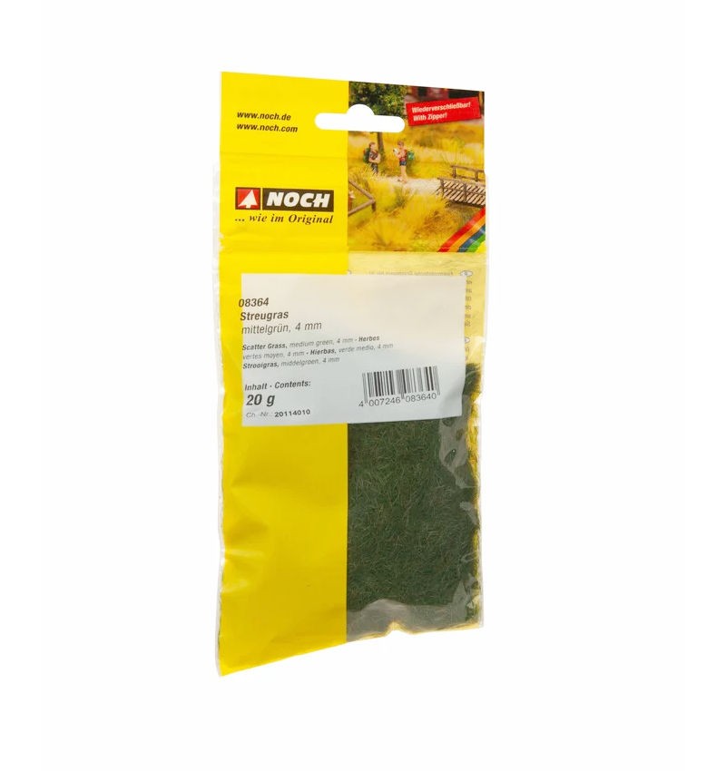 Noch - Grama para Flocagem, Verde Médio 4mm - 20g: 08364 - B52 Online