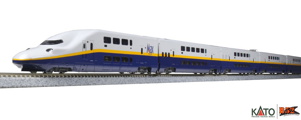 Kato N - E4 "Max" Shinkansen Double-Decker, 8 Car Set: 10-1730 - B52 Online