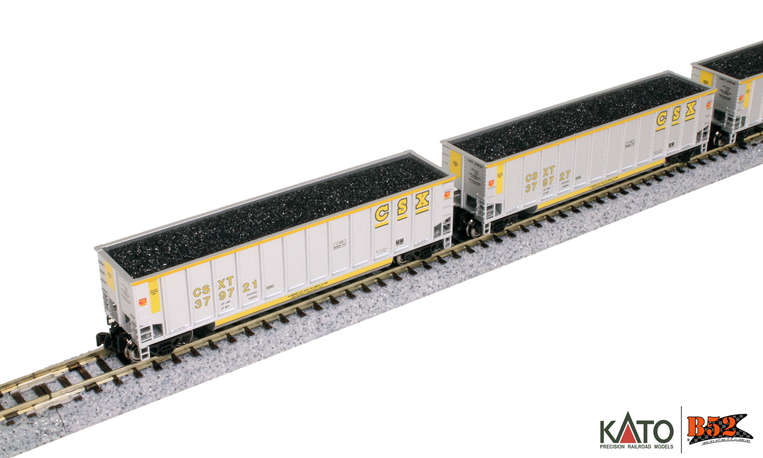 Kato N - "Bethgon Coalporter" CSX, 8 Car Set: 106-4632 - B52 Online