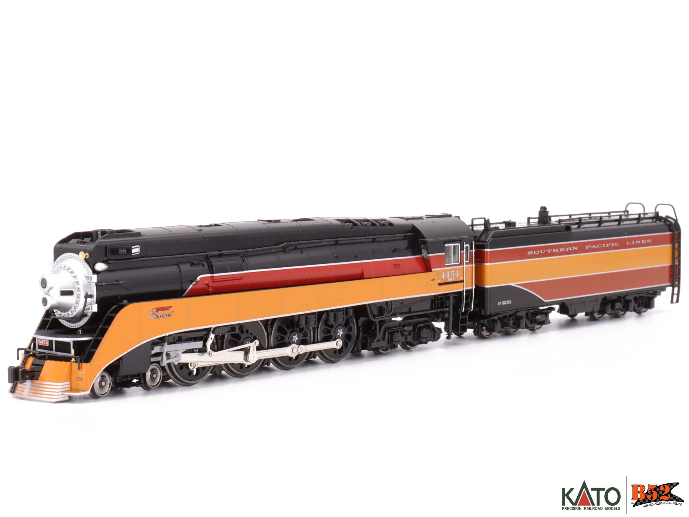 Kato N - GS-4 Locomotiva a Vapor SP "Daylight", #4454: 126-0310 - B52 ...
