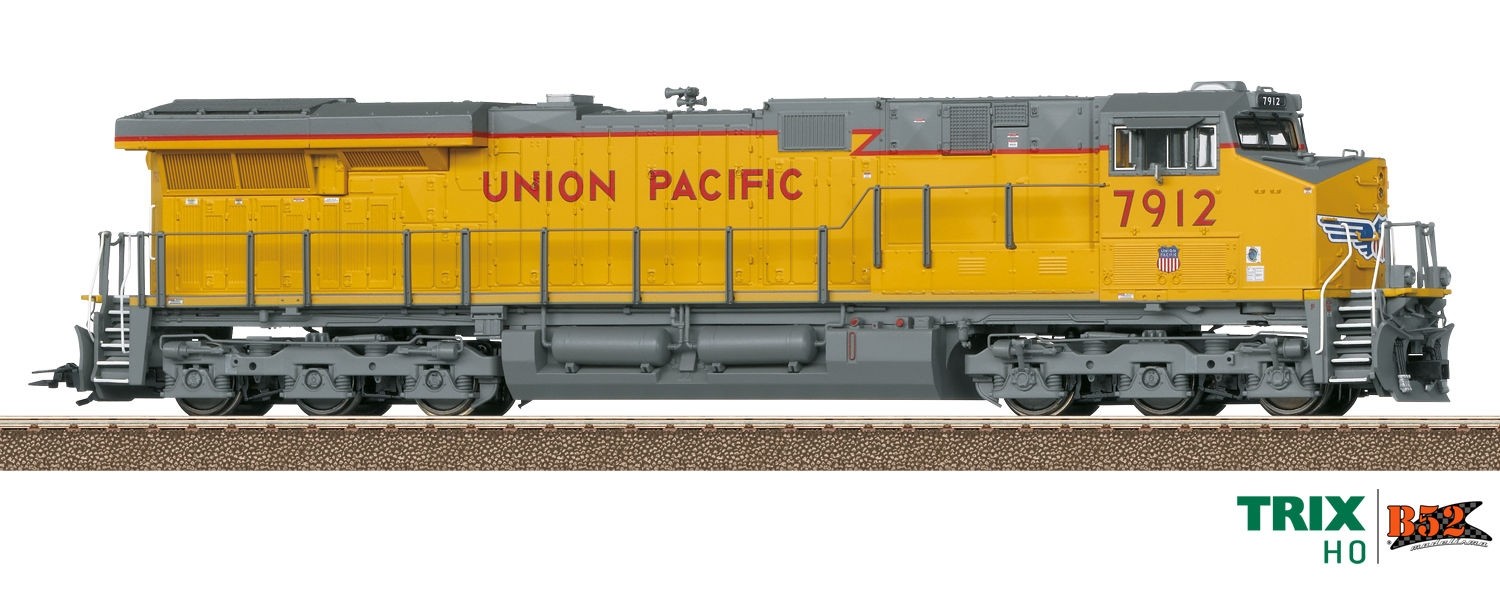 TRIX HO - Locomotiva GE ES44AC UP #7912 - DCC: 25441 - B52 Online