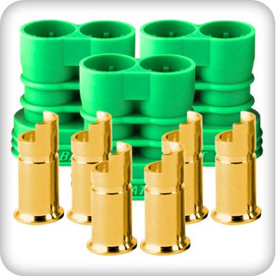 Castle - CC Connector - Fêmea 6.5 mm - Multi-Pack - Polarizado: 011 ...