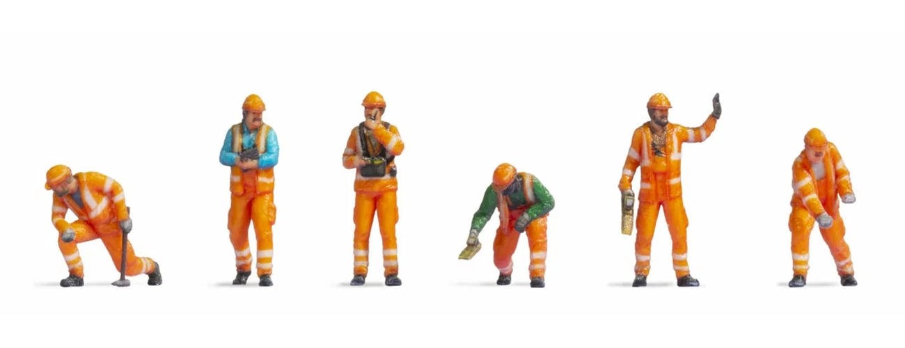 Noch - Equipe de Manobra (Shunters), 3D Color - Escala N: 35250 - B52 ...
