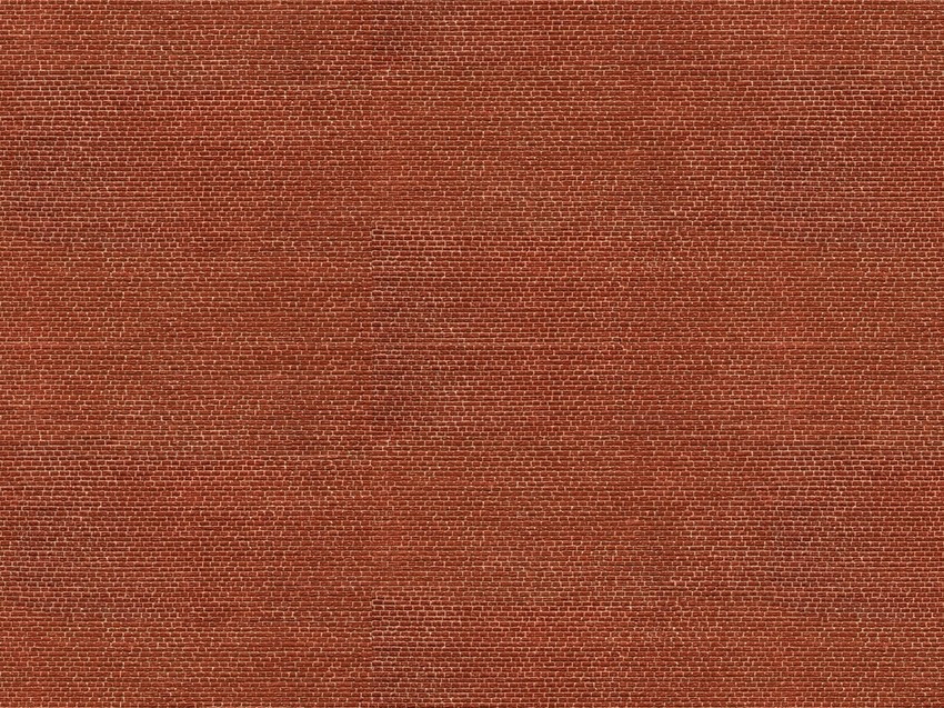 Noch - Folha de Textura 3D, Parede de Tijolos - Escala N: 56910 - B52 ...