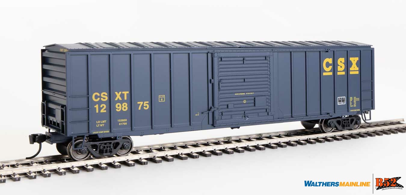 Walthers HO - BOXCAR 50' ACF, CSX #129875: 910-1858 - B52 Online