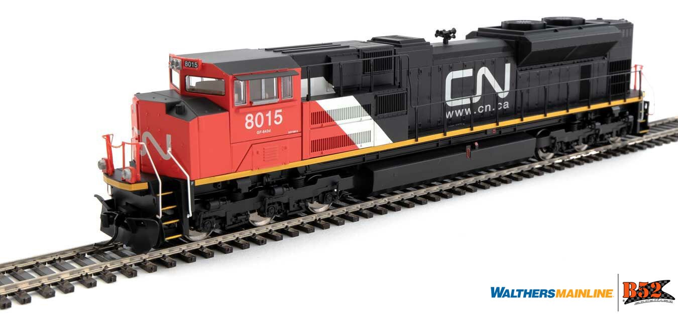 Walthers HO - EMD SD70ACe, CN #8015: 910-9867 - B52 Online