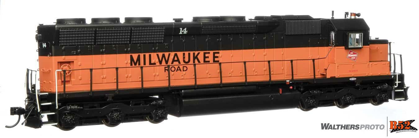 Walthers HO - EMD SD45, Milwaukee Road #14: 920-48153 - B52 Online