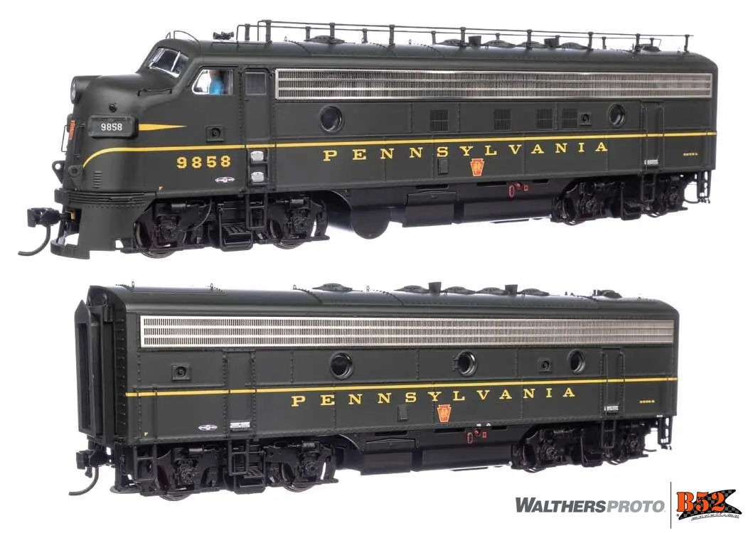 Walthers HO - EMD FP7/F7B, Pennsylvania "PRR" #9858A #9858B: 920-49538 ...