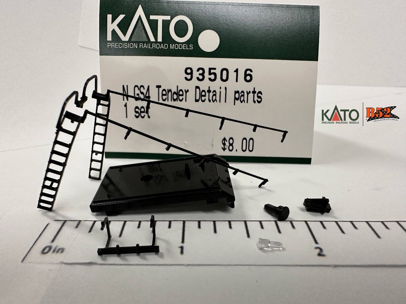 Kato N - Kit de detalhes Tender - GS4: 935016 - B52 Online