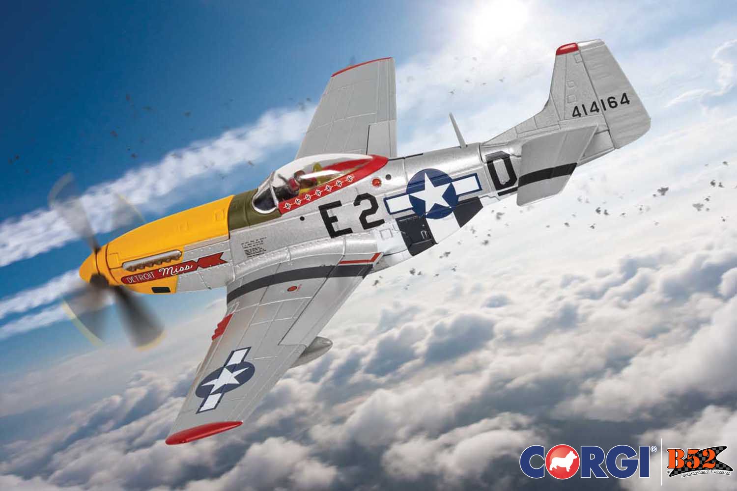 Corgi - P-51D Mustang "Detroit Miss": AA27707 - B52 Online
