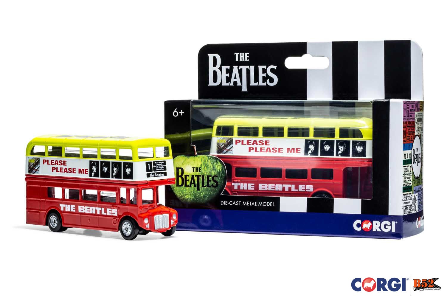 Corgi - The Beatles London Bus "Please Please Me": CC82342 - B52 Online