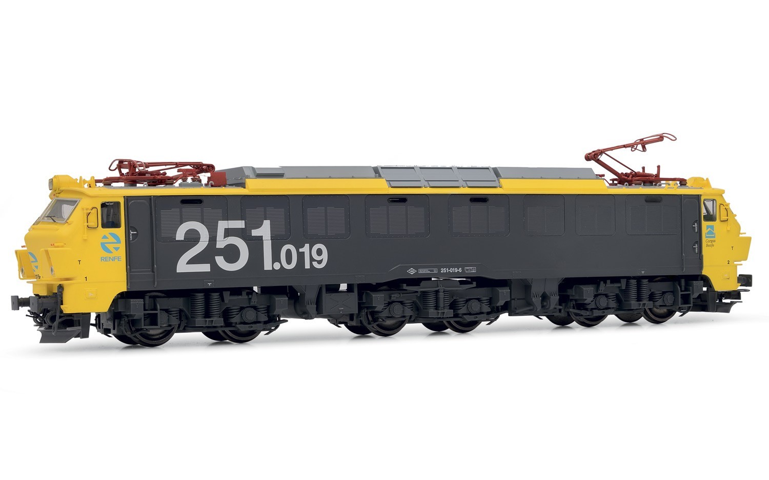 Electrotren HO - Locomotiva Elétrica: RENFE 251.019: E2596 - B52 Online
