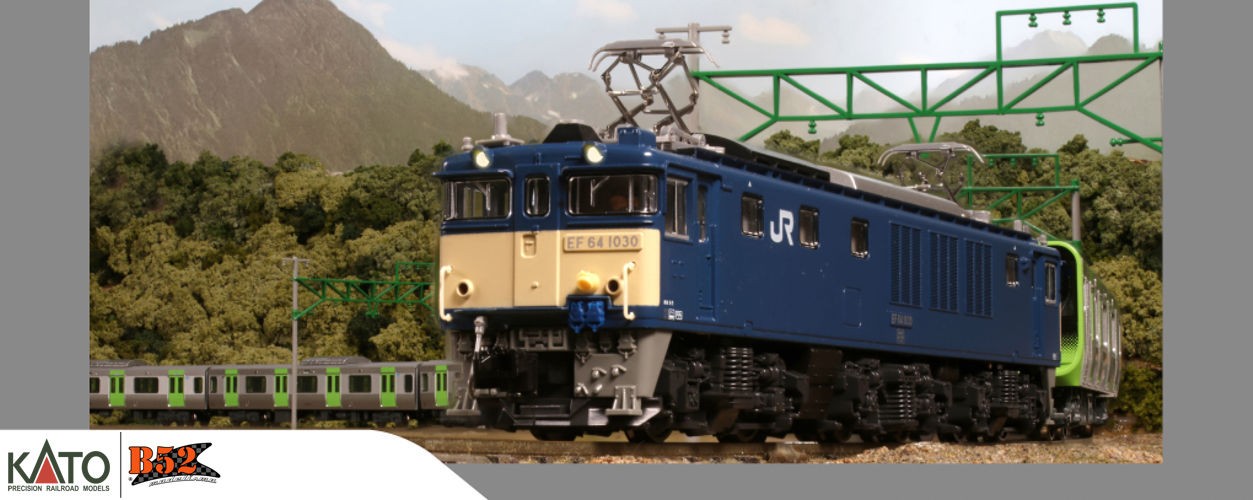Kato N - Locomotiva Elétrica EF64 1030, JR: 3023-7 - B52 Online