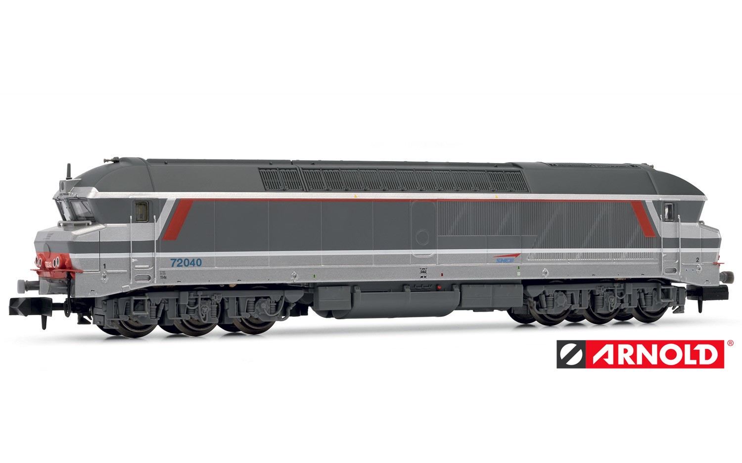 Arnold N - Locomotiva Diesel CC72000 "Multiservice", SNCF, DCC c/ Som: HN2383S - B52 Online