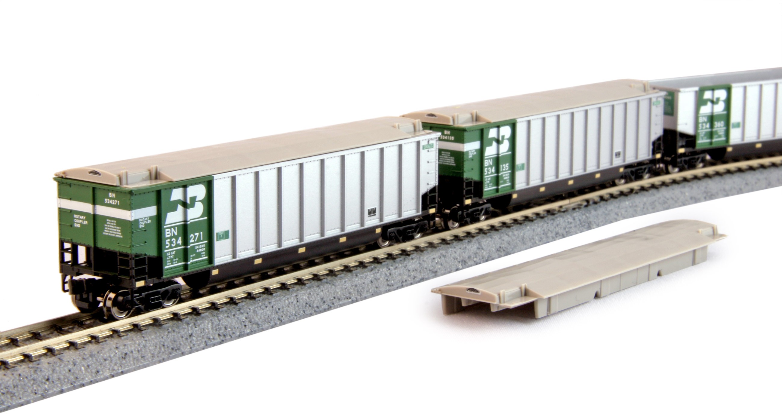 Kato N - "Bethgon Protein Gondola" - Graneleiro - BN, 8 Car Set: 106 ...