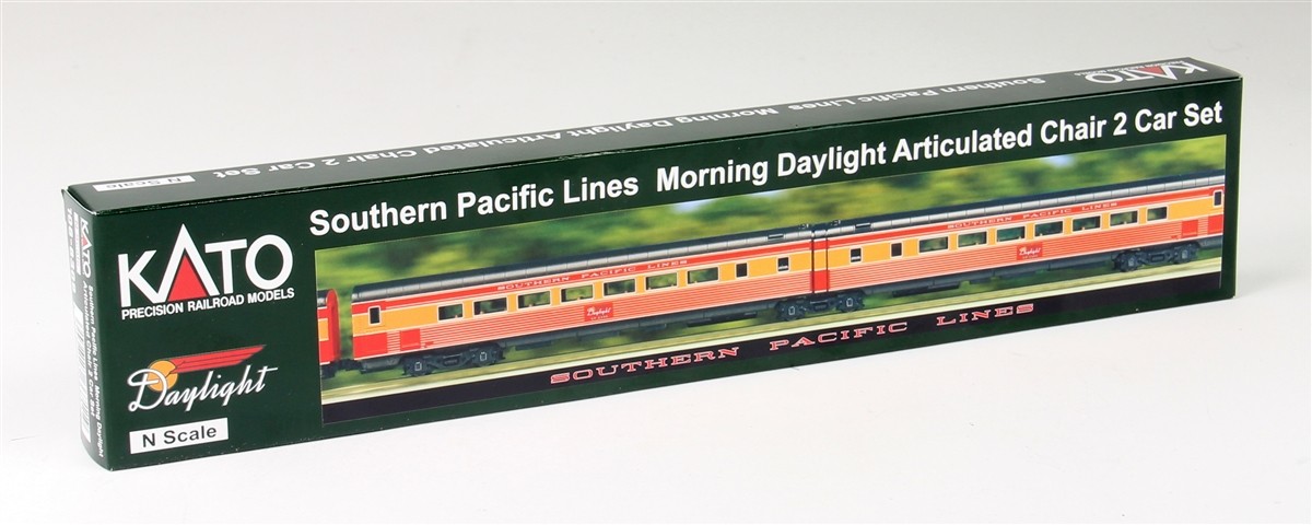 Kato N - Southern Pacific "Morning Daylight" 2 Car Set: 106-6310 - B52 ...