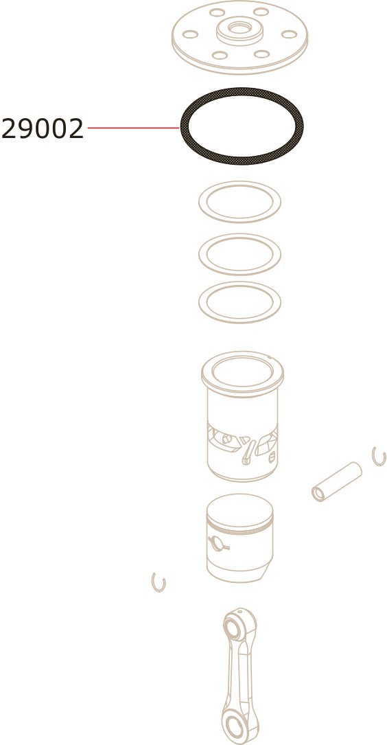 Novarossi - O-Ring p/ Espoleta On/Off-Road: NV-29002 - B52 Online