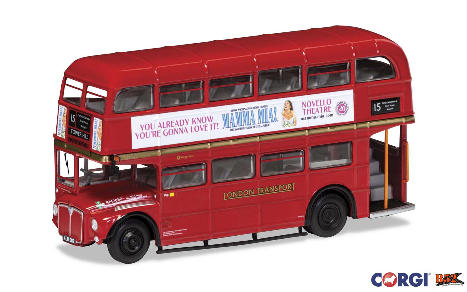 Corgi - London Bus AEC Type RM, "Mamma Mia!": OM46316A - B52 Online