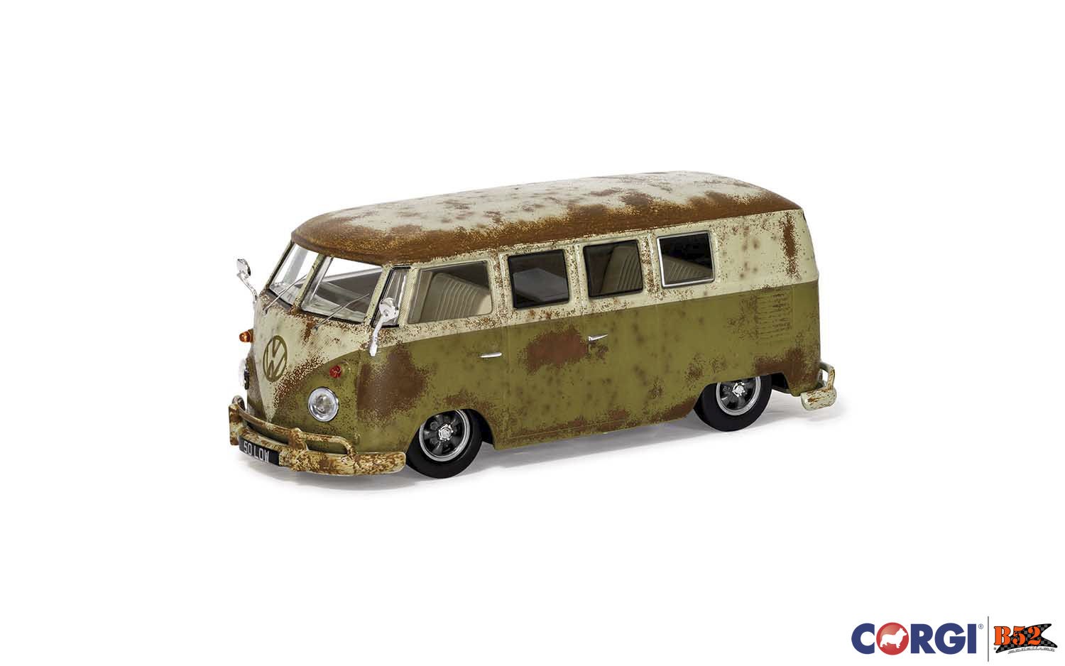 Corgi - VW Kombi, Type 2 Camper "RAT-Look": VA14501 - B52 Online