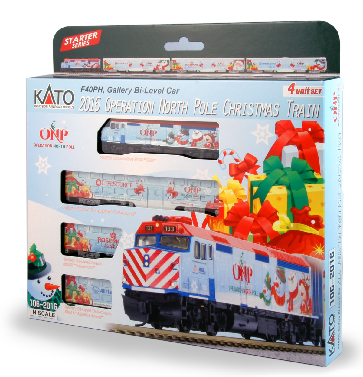 Kato N - Operation North Pole Christmas Train - Natal 2016: 106-2016 ...